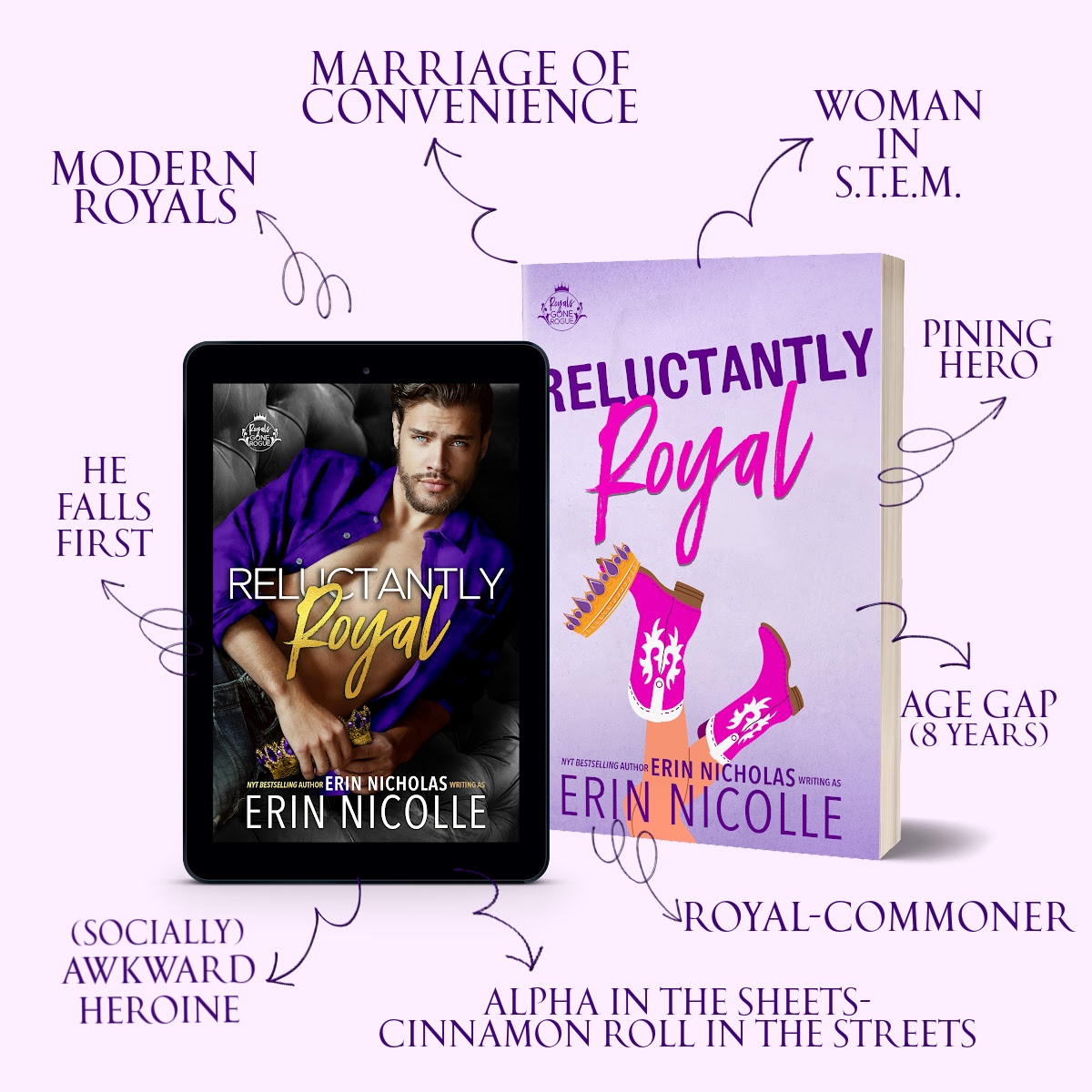 Reluctantly Royal by Erin Nicholas w/a Erin Nicolle – OMGReads Blog